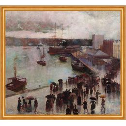 OTTO Kunstdruck Departure of the Orient - Circular Quay Charles Conder Hafen Abfahrt B, (1 St)