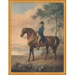 OTTO Kunstdruck Warren Hastings on his Horse Araber Stubbs Pferde Tiere B A2 00034 Ger, (1 St)