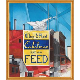 OTTO Kunstdruck Buildings, Lancaster Charles Demuth Eshelman Fabrik Dampf Fabrik B A2, (1 St)