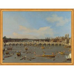 OTTO Kunstdruck Westminster Bridge, with the Lord Mayors Procession London B A2 02095, (1 St)