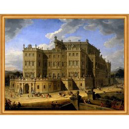OTTO Kunstdruck View of Castello di Rivoli Paolo Pannini Turin Italien Museum B A2 021, (1 St)