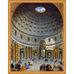 OTTO Kunstdruck Interior of the Pantheon, Rome Giovanni Paolo Pannini Kuppel Italien B, (1 St)