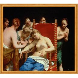 OTTO Kunstdruck The Death of Cleopatra Guido Cagnacci Königin Schlange Biss B A2 02143, (1 St)