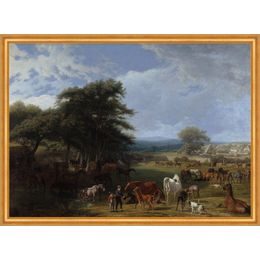 OTTO Kunstdruck Lord Rivers Stud Farm, Stratfield Saye Jacques-Laurent Agasse B A2 023, (1 St)