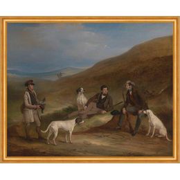 OTTO Kunstdruck Edward Horner Reynard and his Brother George Grouse Ferneley B A2 0263, (1 St)