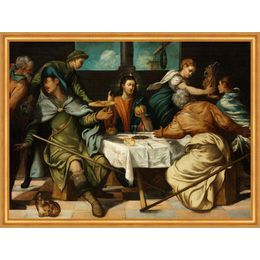 OTTO Kunstdruck The Supper at Emmaus Tintoretto Religion Lukasevang. Jesus B A2 01410, (1 St)