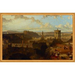 OTTO Kunstdruck Edinburgh from the Calton Hill David Roberts England Städte B A2 01381, (1 St)