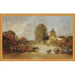 OTTO Kunstdruck Goring at a Village Bullfight Eugenio Lucas Velazquez Stierkampf B A2, (1 St)
