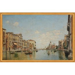 OTTO Kunstdruck View of the Grand Canal of Venice Federico Del Campo Italien Venedig B, (1 St)