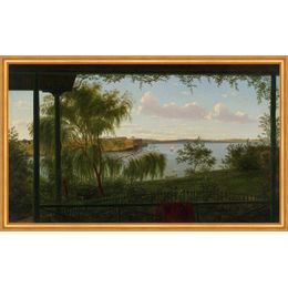 OTTO Kunstdruck From the verandah of Purrumbete Eugene von Guerard Veranda Australien, (1 St)