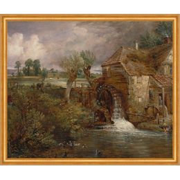 OTTO Kunstdruck Parham Mill, Gillingham John Constable England Mühle Rad Enten Wasser, (1 St)