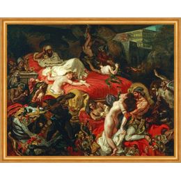 OTTO Kunstdruck The Death of Sardanapalus Eugene Delacroix Oper Boxberg Asyrer Tod B A, (1 St)