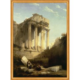 OTTO Kunstdruck Baalbec - Ruins of the Temple of Bacchus David Roberts B A2 01377 Gera, (1 St)