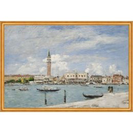 OTTO Kunstdruck Place Saint Marc a Venise vue depuis San Giorgio Turm Venedig Boudin B, (1 St)