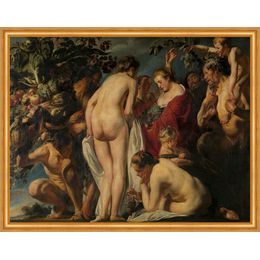 OTTO Kunstdruck Allegory of Fertility Jacob Jordaens Nackte Menschen Früchte Obst B A2, (1 St)