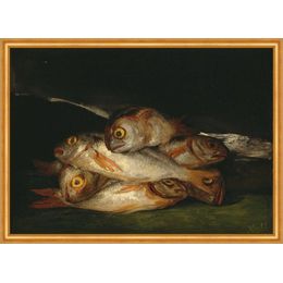 OTTO Kunstdruck Still Life with Golden Bream Still Life with Golden Bream B A2 01851 G, (1 St)