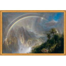 OTTO Kunstdruck Rainy Season in the Tropics Frederic Edwin Church Regenbogen B A2 0190, (1 St)