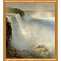 OTTO Kunstdruck Niagara Falls, from the American Side Fred. Edwin Church B A2 01911 Ge, (1 St)