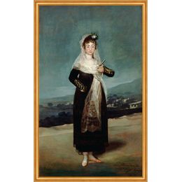 OTTO Kunstdruck Portrait of the Marquesa de Santiago Francisco de Goya Frauen Adel B A, (1 St)