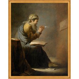 OTTO Kunstdruck Oriental writer cutting his pen Benjamin Gerritsz. Cuyp Schreiber B A2, (1 St)
