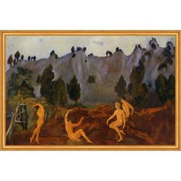 OTTO Kunstdruck The Hesitation of Orestes Arthur B. Davies griechische Mythologie B A2, (1 St)