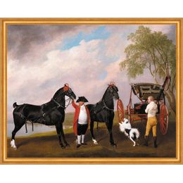 OTTO Kunstdruck The Prince of Waless Phaeton George Stubbs Pferde England Kutsche B A2, (1 St)