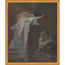 OTTO Kunstdruck Ariadne Watching the Struggle of Theseus with the Minotaur Füssli B A2, (1 St)