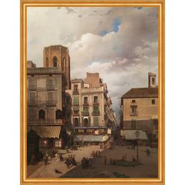 OTTO Kunstdruck Pla de la Boqueria Aquiles Batiztutzzi Barcelona Spanien Sant Josep B, (1 St)