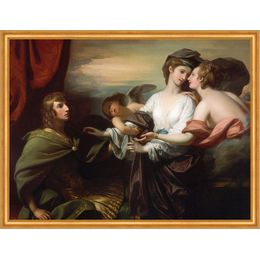 OTTO Kunstdruck Helen Brought to Paris Benjamin West Helena Engel Trojanischer Krieg B, (1 St)