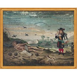 OTTO Kunstdruck Vanitas painting, Amsterdam Benjamin Senior Godines Tod Skelett Grab B, (1 St)