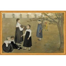 OTTO Kunstdruck Everywhere a Voice Invites Us... Beda Stjernschantz Kinder Mühlen B A2, (1 St)