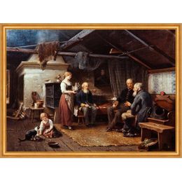 OTTO Kunstdruck The Veterans, From Days Gone By Bengt Nordenberg Männer Stube Kinder B, (1 St)