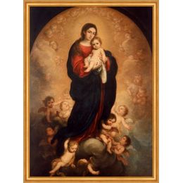 OTTO Kunstdruck Virgin and Child in Glory Bartolome Murillo B A2 00783, (1 St)