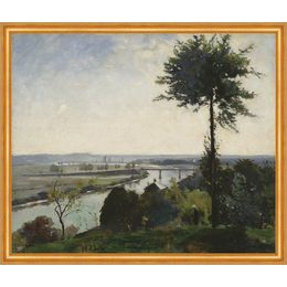 OTTO Kunstdruck The Tree and the River III Hill Seine Bois le Roi Frankreich Fluß B A2, (1 St)