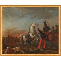 OTTO Kunstdruck Carga de caballeria Carlos Morel Brauch Sitte Spanien B A2 01013 Gera, (1 St)
