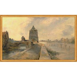 OTTO Kunstdruck The Rhine at Constance Edward Thomas Daniell Deutsches Reich B A2 0157, (1 St)