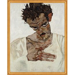 OTTO Kunstdruck Self-Portrait with Lowered Head Egon Schiele österreichisch B A2 01609, (1 St)