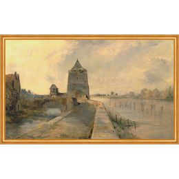 OTTO Kunstdruck The Rhine at Constance Edward Thomas Daniell Deutsches Reich Fluß B A1, (1 St)