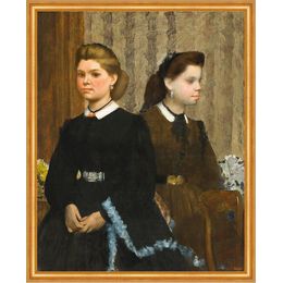 OTTO Kunstdruck The Bellelli Sisters, Giovanna and Giuliana Bellelli Degas Schwestern, (1 St)