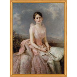 OTTO Kunstdruck Juliette Gordon Low Edward Hughes Jugendbewegung USA Girl Scouts B A1, (1 St)