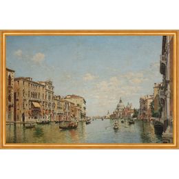 OTTO Kunstdruck View of the Grand Canal of Venice Federico Del Campo Italien Venedig B, (1 St)