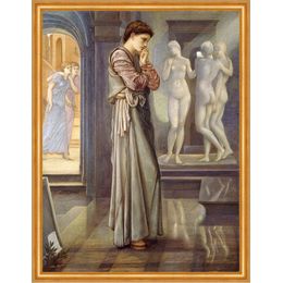 OTTO Kunstdruck Pygmalion and the Image - The Heart Desires Burne-Jones griech. Myth B, (1 St)