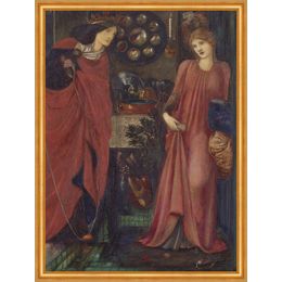 OTTO Kunstdruck Fair Rosamund and Queen Eleanor Edw. Burne-Jones Adel Königin England, (1 St)