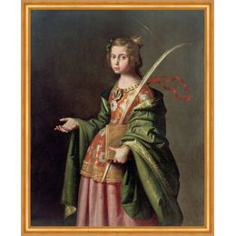 OTTO Kunstdruck Saint Elizabeth of Thuringia Francisco de Zurbaran Heilige Sankt B A1, (1 St)