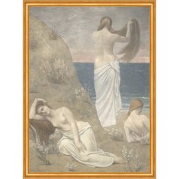 OTTO Kunstdruck Young Girls by the Seaside Pierre Puvis de Chavannes Strand Mädchen B, (1 St)