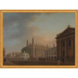 OTTO Kunstdruck Kings Parade, Cambridge Thomas Malton England Parade Stadt König B A1, (1 St)
