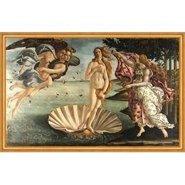 OTTO Kunstdruck Die Geburt der Venus Sandro Botticelli Mythologie Göttin Muschel B A1, (1 St)