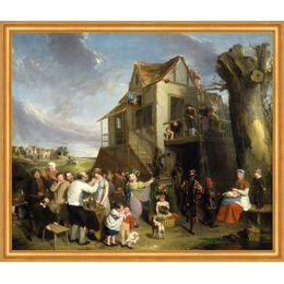 OTTO Kunstdruck May Day William Collins Gasthaus Patienten Arzt Medizin Dorf Doktor B, (1 St)