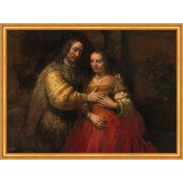 OTTO Kunstdruck Isaac and Rebecca, known as The Jewish Bride Rembrandt van Rijn Juden, (1 St)