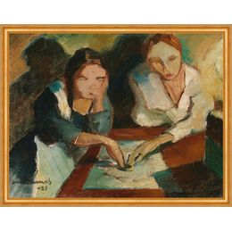 OTTO Kunstdruck A spiritualistic seance Väinö Kunnas Aberglaube Spirituell Wich Hexen, (1 St)